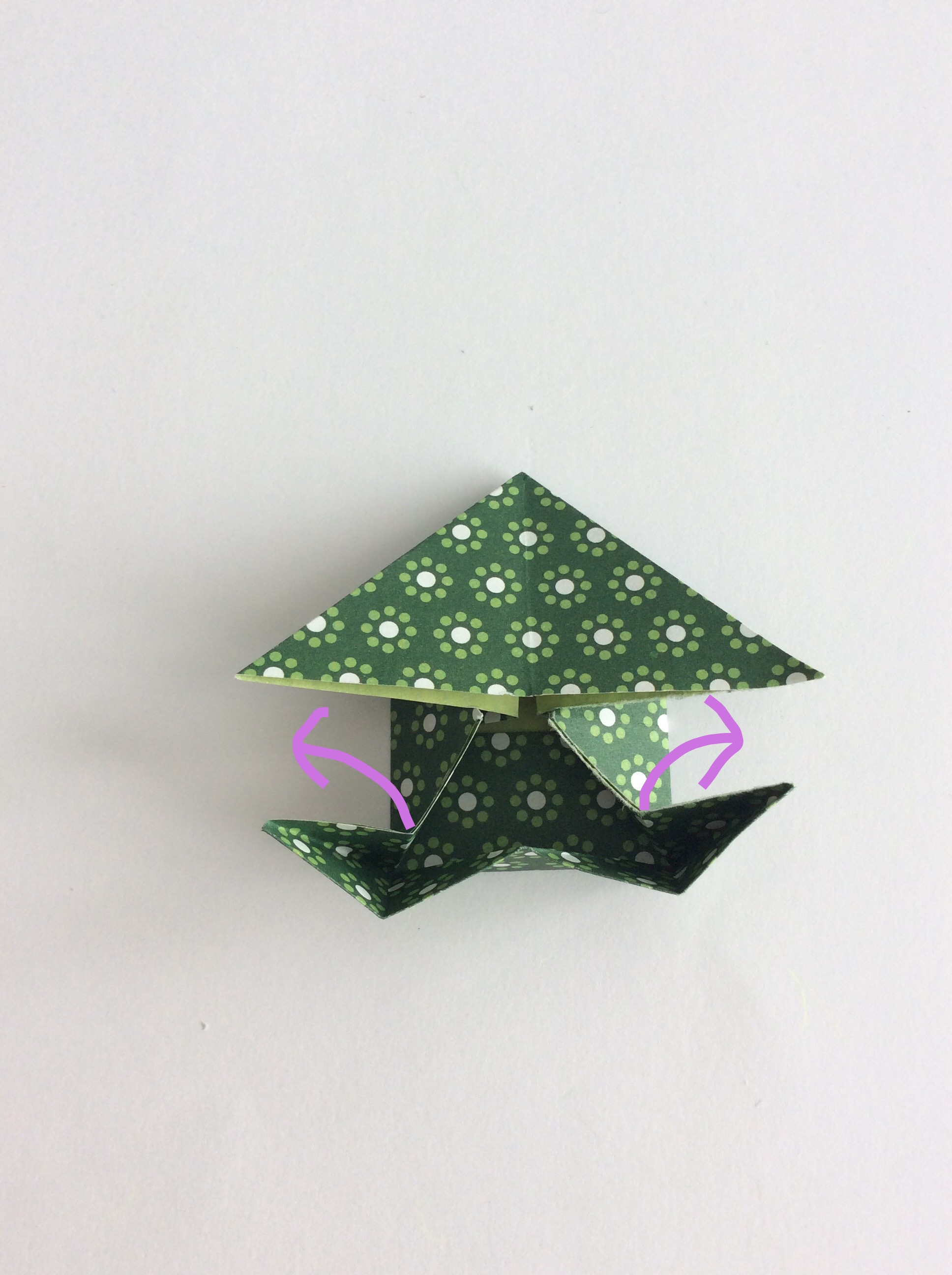 ORIGAMI: RANA SALTARINA - OLIMANITAS