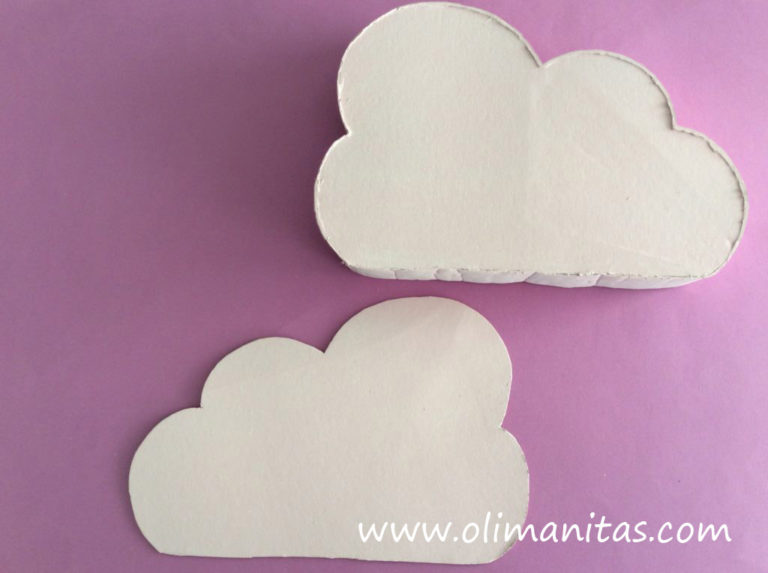 FIGURAS CON LUCES LED: NUBE - OLIMANITAS