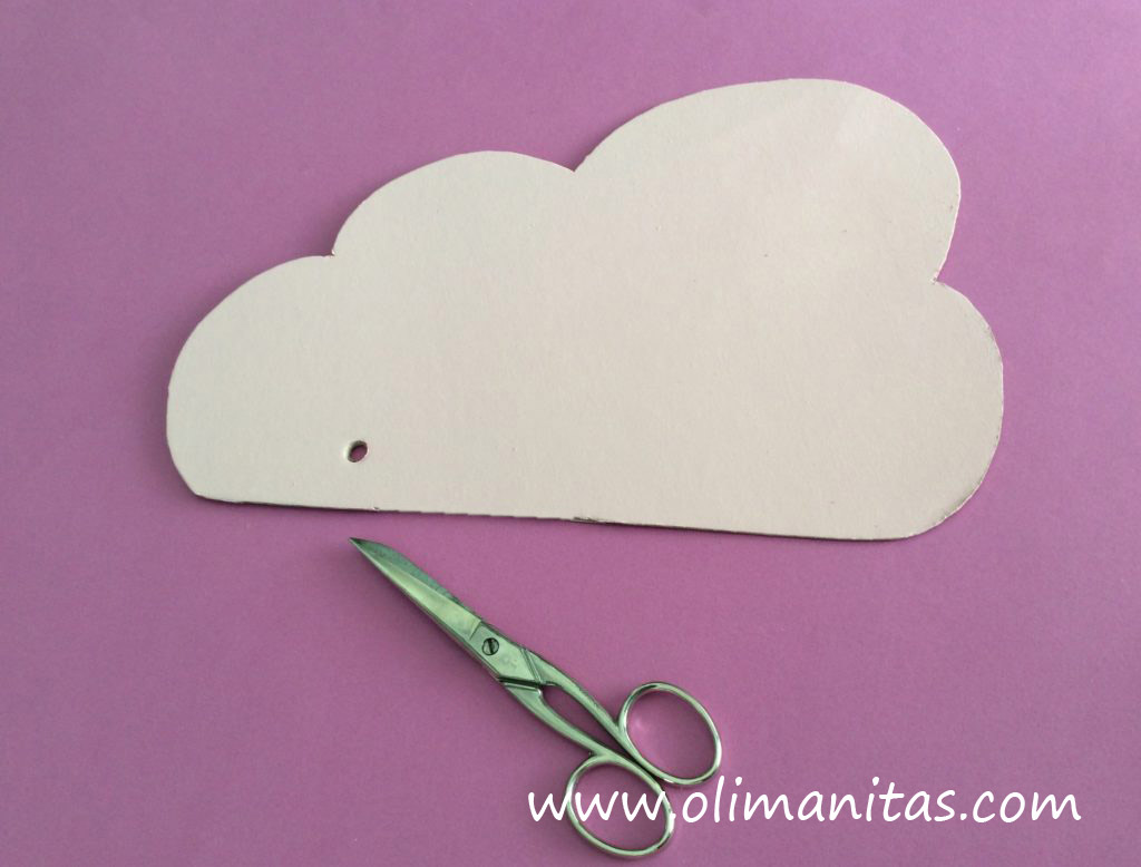 FIGURAS CON LUCES LED: NUBE - OLIMANITAS