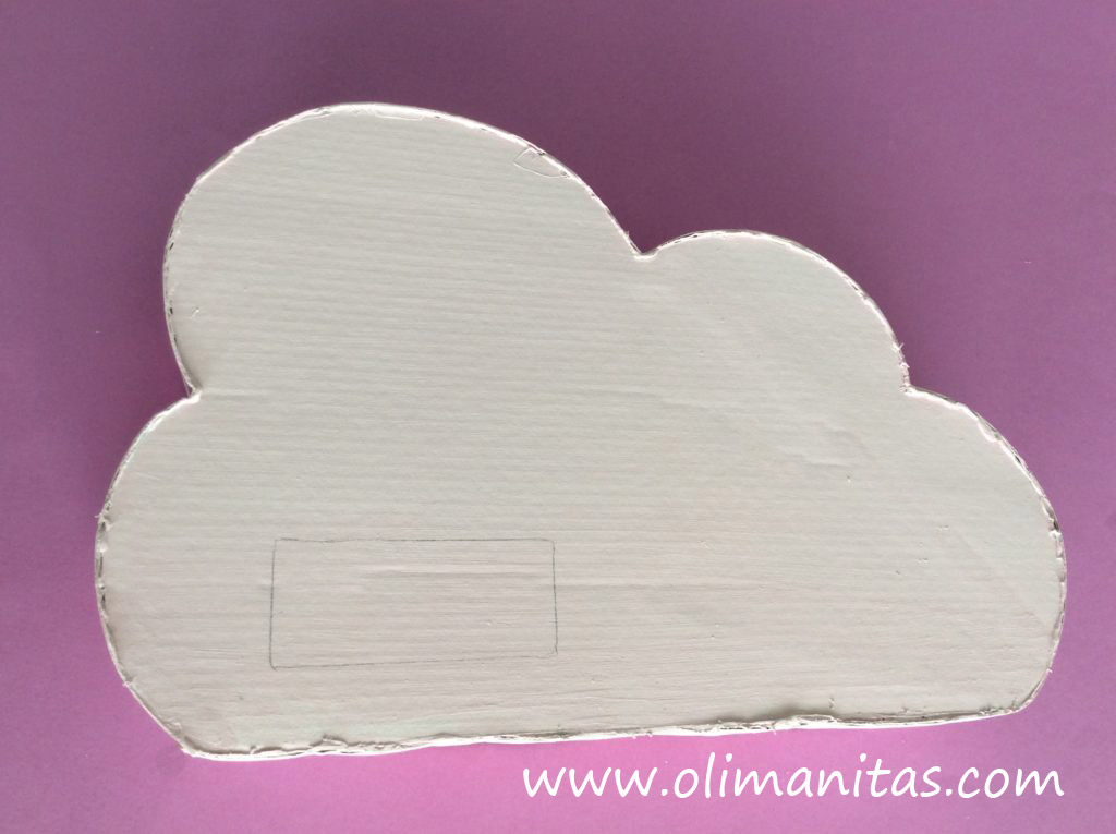 FIGURAS CON LUCES LED: NUBE - OLIMANITAS